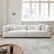 AAF Furniture Fleece Fabric Overstuffed Multifunction Sofa set for Liv ...